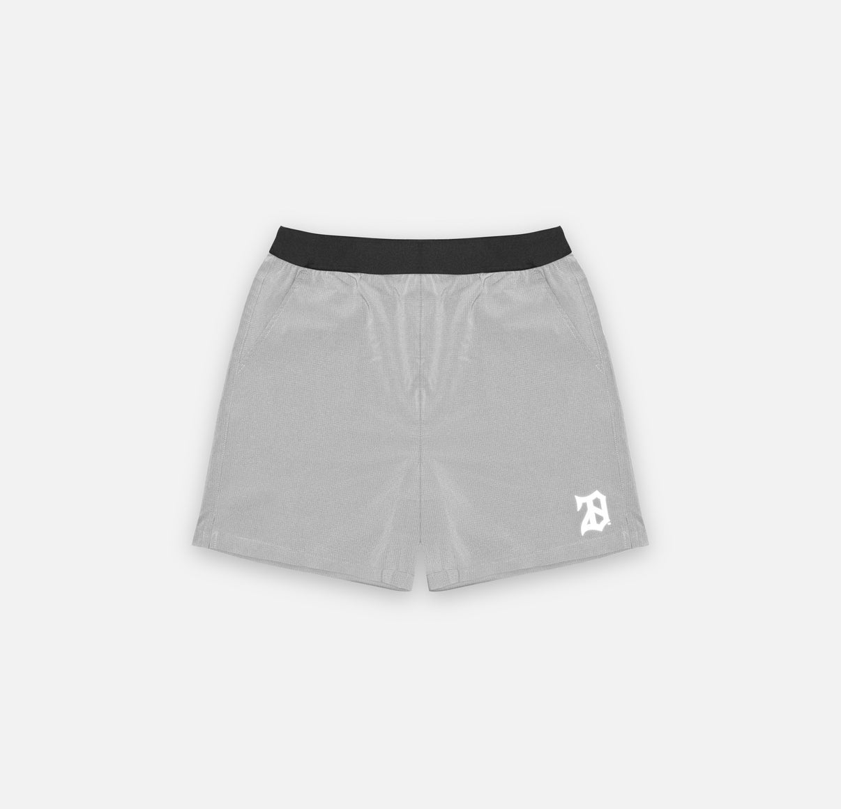 GREY MESH SHORTS
